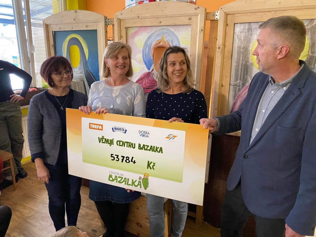 Supermarkety Trefa podporují Centrum BAZALKA | Trefa Supermarket